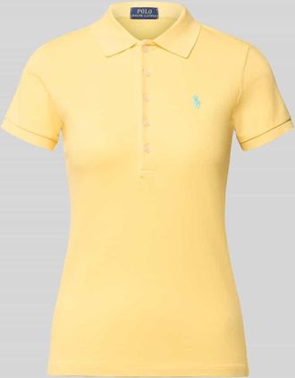 Polo Ralph Lauren Regular Fit Poloshirt aus Baumwoll-Mix Modell JULIE