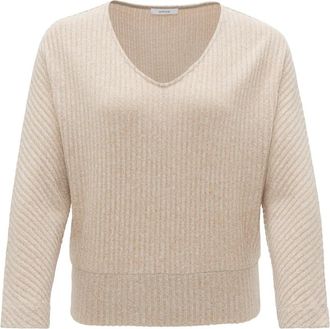 OPUS V-Ausschnitt Strickware - - Knitwear - Damen - Beige - L