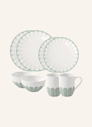 Villeroy & Boch Starter-Set 8tlg. Fleur Vert gruen
