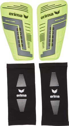 Erima Schienbeinschoner Bionic Tube 2.0, Neon Gelb/Anthrazit, XL, 721502