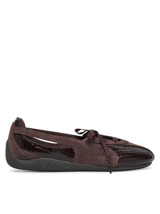 Puma Ballerinas Speedcat Ballet Nova Croc 40881301 Braun