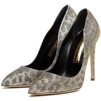 Rupert Sanderson Malory Iridiscant Shimmer Heel Size 36
