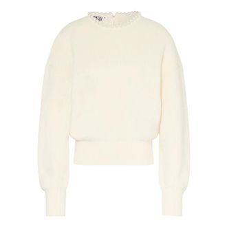 Essentiel Femme, Pulls, Beige, Taille: 42 FR Inti Pullover With Beads