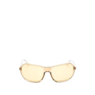 Jacquemus Geometrische Sonnenbrille - - Accessories - Damen - Braun - ONE SIZE