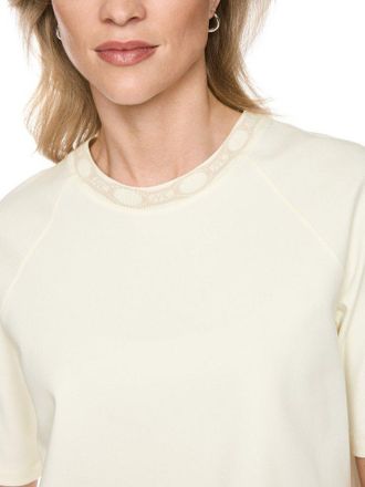 Marc Cain T-Shirt Golden Hour Premium Damenmode Oversize, aus Baumwollmix