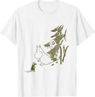 Moomin Olive Moomintroll Apres Ski Wintersport Spiele T-Shirt