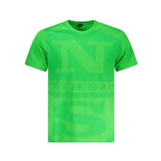 North Sails Baumwoll-T-Shirt - - Tops - Herren - Gr&uuml;n - 2XL