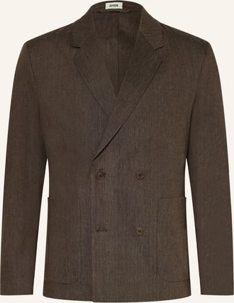 Drykorn Drykorn Anzugsakko Domaro Slim Fit Mit Leinen braun