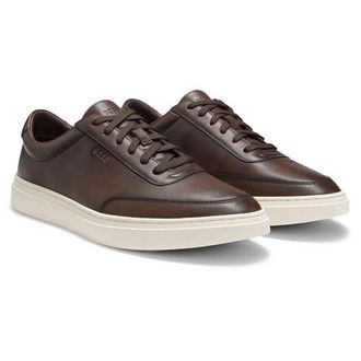 BOSS Homme Kieran_Tenn_buox Baskets de Tennis, Marron fonc&eacute;, 42 EU