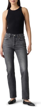 Levi's Damen 501 Original Jeans Pretty Pleasing Black 27 30
