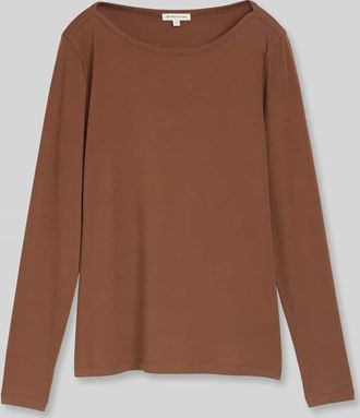 Tom Tailor Langarmshirt mit U-Boot-Ausschnitt