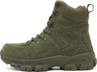 Generic Chaussures de chasse et de randonnée pour homme - Imperméables - Lacets - Unisexe - Taille plus - Bottes militaires, 811 En8, 43 EU