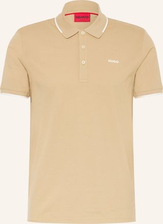 HUGO BOSS Hugo Jersey-Poloshirt Dinoso Slim Fit beige