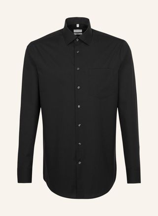 Seidensticker Seidensticker Business Hemd Regular Fit schwarz