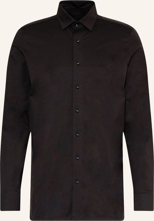 Olymp Jerseyhemd Luxor 24/Seven Modern Fit schwarz