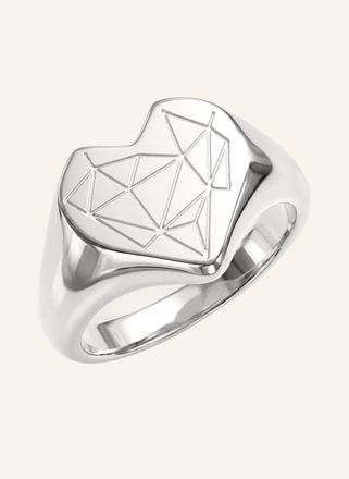 Liebeskind Liebeskind Ring Aus Edelstahl silber