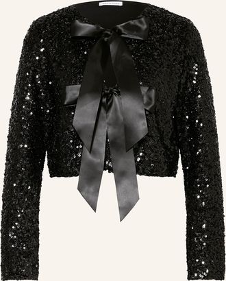 Mrs & Hugs Mrs & Hugs Jacke Mit Pailletten schwarz