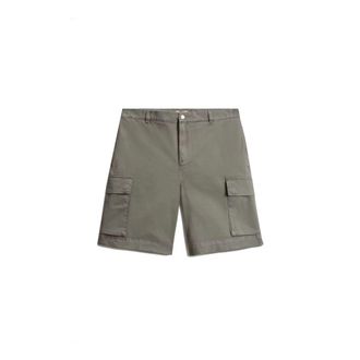 Woolrich Cotton Twill Cargo Short GD - - Shorts - Herren - Gr&uuml;n - XL