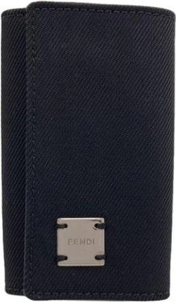 Fendi Bureau &agrave; domicile Pre-owned en toile - Femme - Pre-owned - Noir - Taille: ONE Size