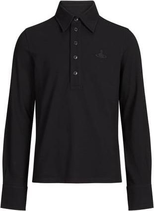 Vivienne Westwood Polo &agrave; manches longues en coton