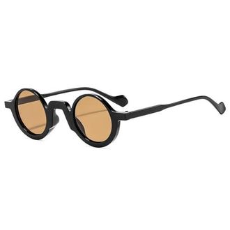 Generic Lunettes De Soleil Dext&eacute;rieur &Agrave; Monture Ronde For Hommes Et Femmes, Tendance For Les Vacances D&eacute;placements(Brown)