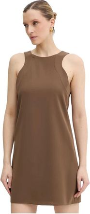 A|X Armani Exchange Damen, Kleider, Braun, LGr&ouml;&szlig;e