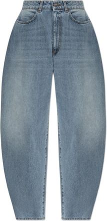 R&oacute;he High-waisted Jeans - - Jeans - Damen - Blau - XS