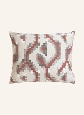 Rohleder Home Collection Rohleder Dekokissen M&auml;ander Mit Federf&uuml;llung rot