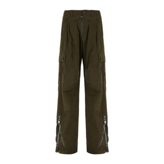 Dolce & Gabbana Cargo-Hosen aus Faille - - Trousers - Herren - Braun - M