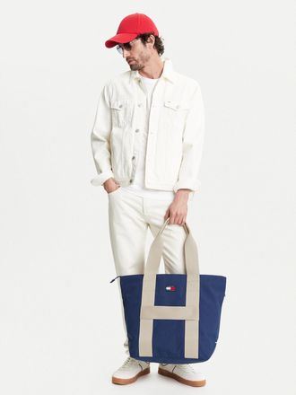 Tommy Jeans Tasche Tommy Jeans Tjm Retro Cool Tote AM0AM13278 Dunkelblau