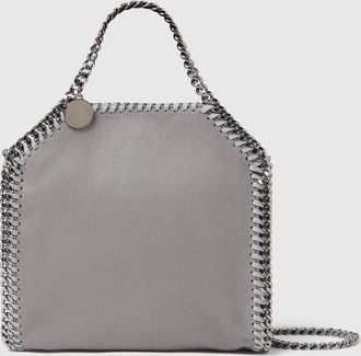 Stella McCartney Falabella Tiny Tote Bag, Woman, Grey