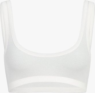 Calvin Klein Brassi&egrave;re Agnes en coton m&eacute;lang&eacute;
