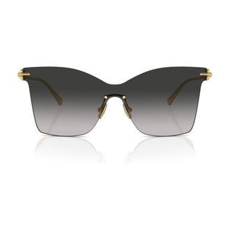 Tiffany & Co. Femme, Accessoires, Jaune, Taille: 43 MM Lunettes de soleil papillon avec branches plaqu&eacute;es or