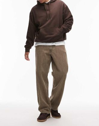 Levi's 578 - Jean baggy - Beige surteint-Neutre