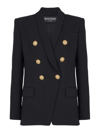 Balmain Casualjacke - Schwarz