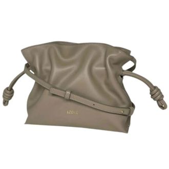 Loewe Pre-owned Flamenco Clutch Bag - - Pre-owned - Damen - Beige - ONE SIZE