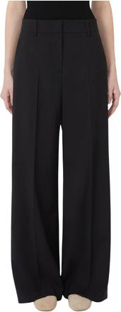 Max Mara Visivo Palazzo Hose - - Trousers - Damen - Schwarzk - S