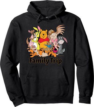Disney Winnie the Pooh & Friends Family Trip Vacation Pullover Hoodie