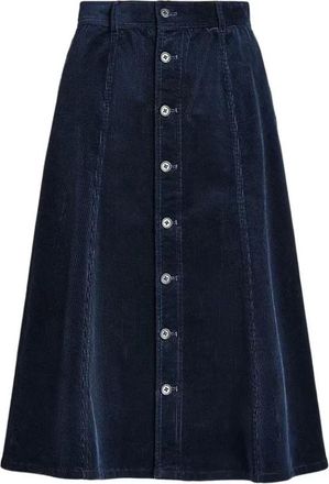 Polo Ralph Lauren Femme, Jupes, Bleu, Taille: 34 FR Midi Skirt