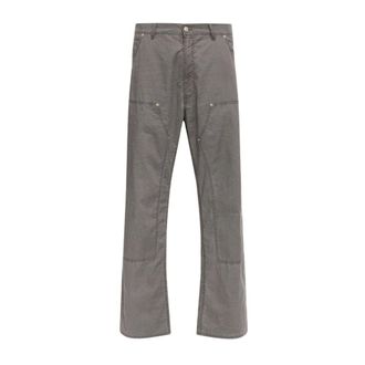 Maison Margiela Homme, Pantalons, Gris, Taille: W33 Wide-leg Denim Jeans