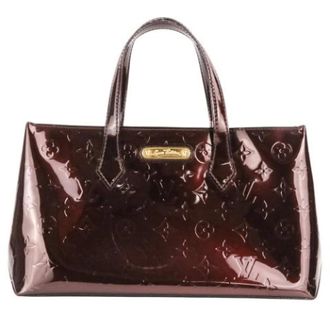 Louis Vuitton Sac Pre-owned Vernis - Femme - Pre-owned - Violet - Taille: ONE Size