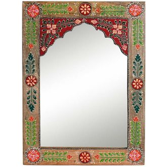 DKD Home Decor Dkd Home Decor - mdf Mirror 41x2x56 handbemalte Multikolor -Handmaterial mdf Multicolor -Farbfamilienspiegel Details