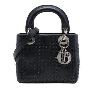 Dior Pre-owned Lady Dior Handtasche - - Pre-owned - Damen - Schwarzk - ONE SIZE