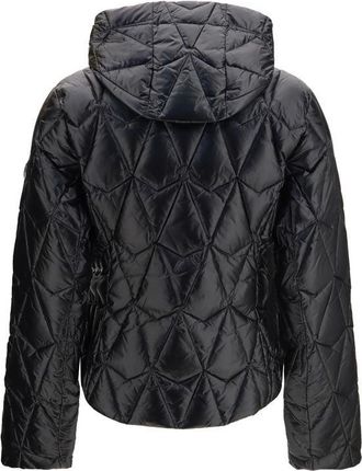 Moose Knuckles Quilted Goose Down Down Jacket - Black