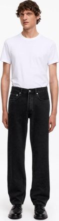 Arket OCEAN Loose Straight Jeans -Schwarz