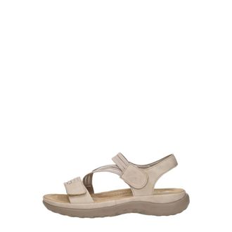Rieker Femme, Chaussures, Beige, Taille: 41 EU Sandales Plates