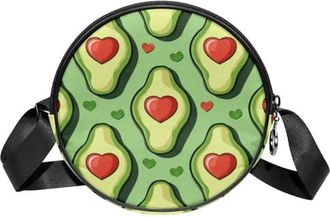 Generic Sac &agrave; bandouli&egrave;re Circle pour femme, petit sac &agrave; bandouli&egrave;re avec fermeture &eacute;clair, bretelles r&eacute;glables, sac &agrave; main rond d&eacute;contract&eacute; pour femmes et fi