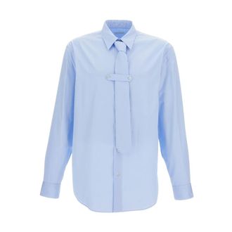 Dries Van Noten Herren, Shirts, Blau, MGr&ouml;&szlig;e