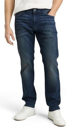 Tom Tailor Homme Jean 10622022 Marvin Straight, 10282 - Dark Stone Wash Denim (new), 30W x 32L