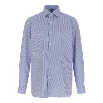 Finamore Napoli Shirt - - Shirts - Herren - Blau - 4XL